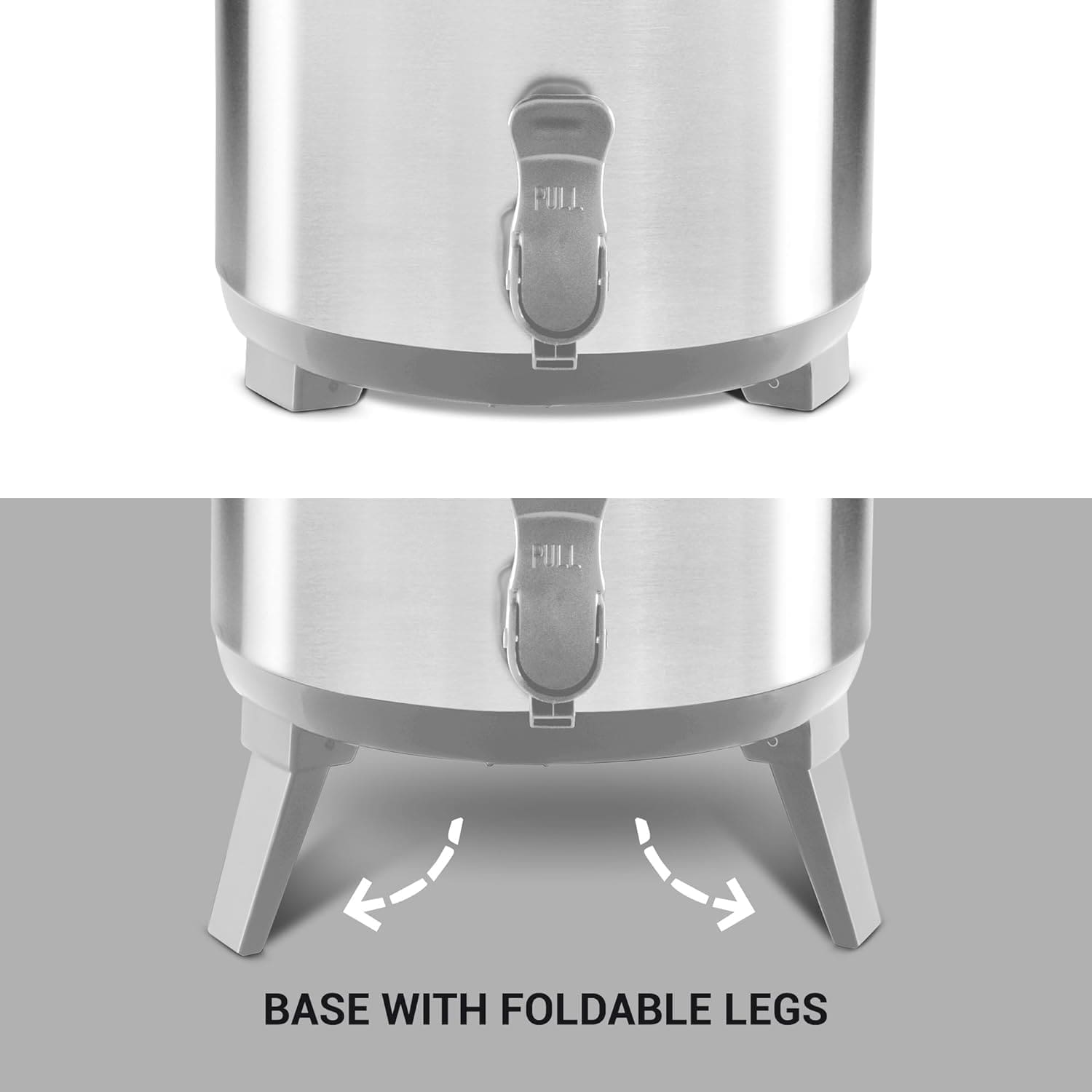 Milton Thermosteel Jug - Stellar - Silver - 10L | Horeka