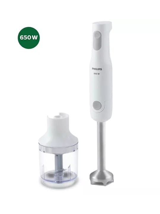 Philips Hand Blender with Chopper 650 Watts - HL1655/02 | Horeka