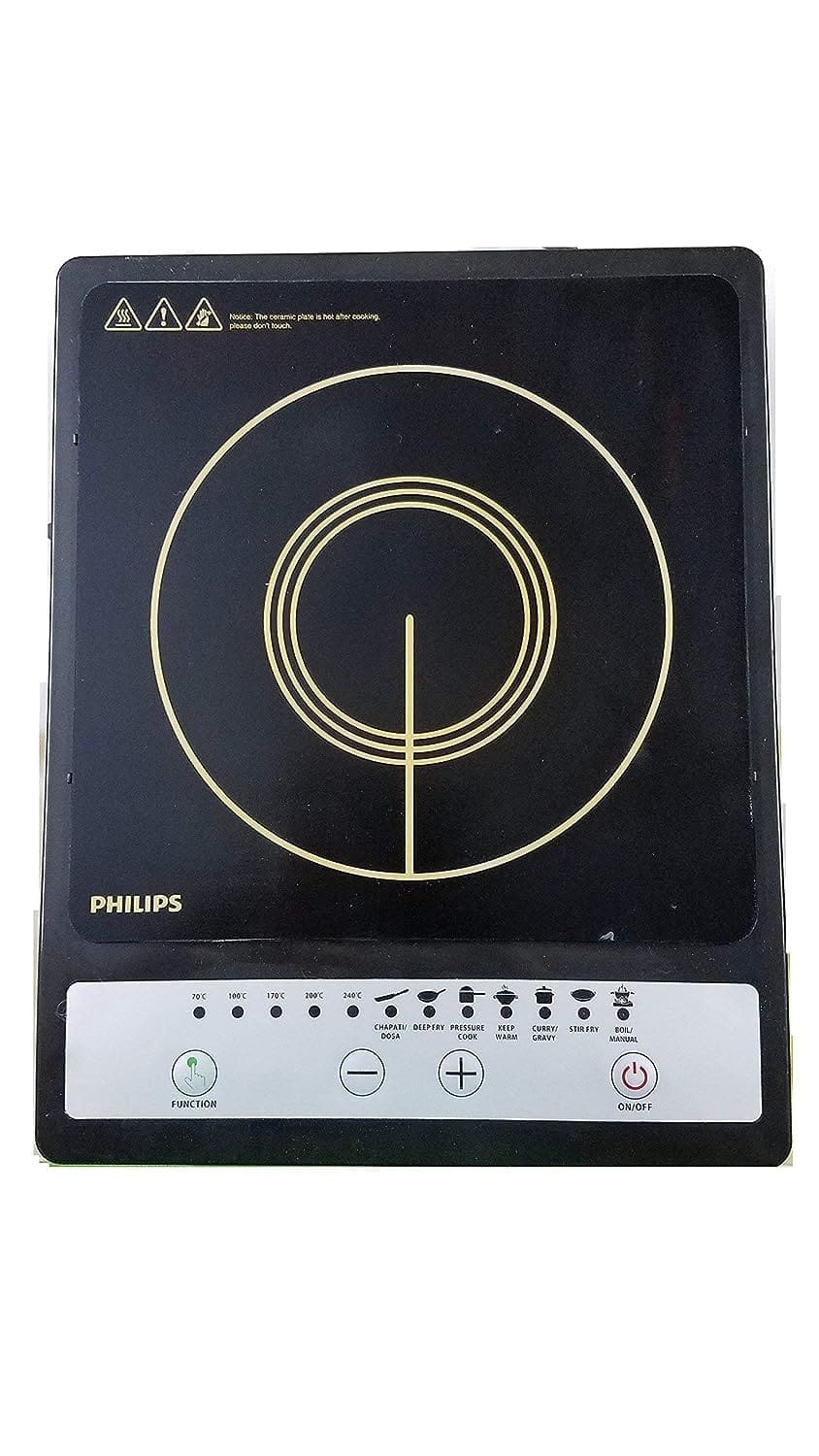 Philips Induction Cooktop 1500 Watts - HD4920/00, 2 years warranty | Horeka