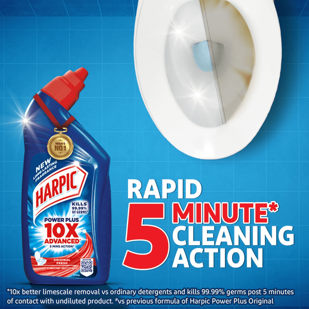 Harpic Toilet Cleaner, Power Plus | Horeka