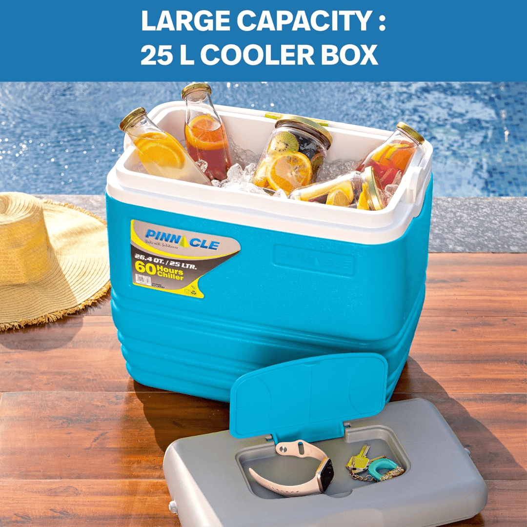 Pinnacle Ice Box , Primero 25 Litres, Fits upto 36 cans | Horeka